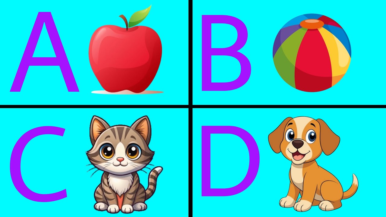 abcd for toddlers, #abcd, Children Rhymes, phonics song for ...