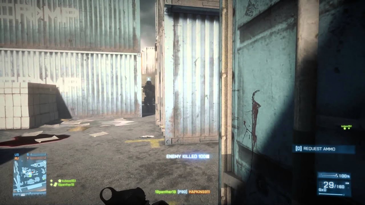 Battlefield 3- The P90 - YouTube