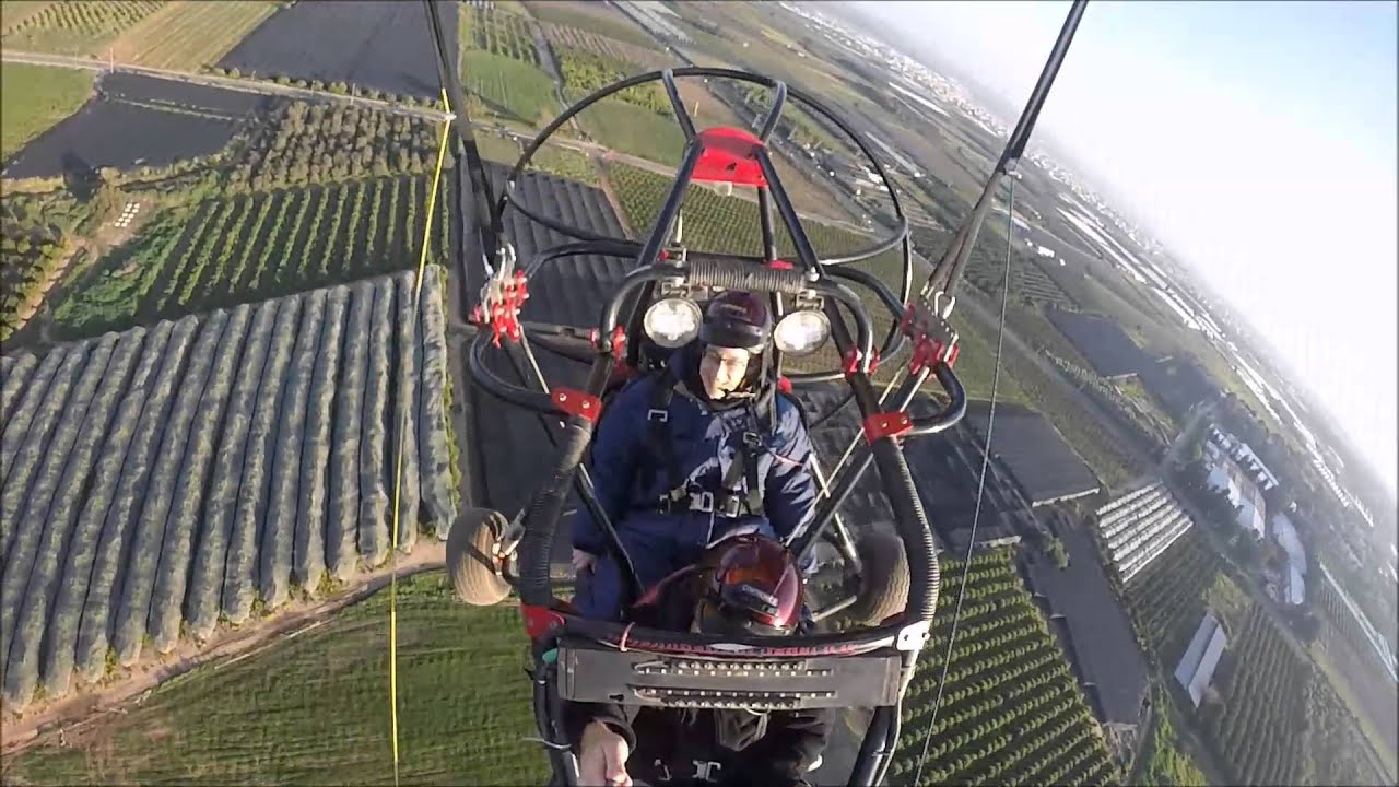 Powered Parachute Flight over Israel - YouTube