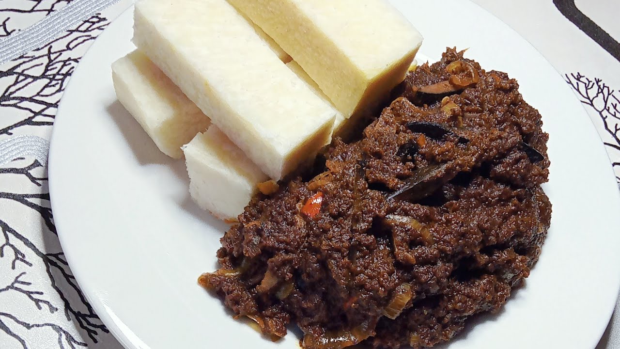 HOW TO MAKE COWPEA SAUCE - YouTube