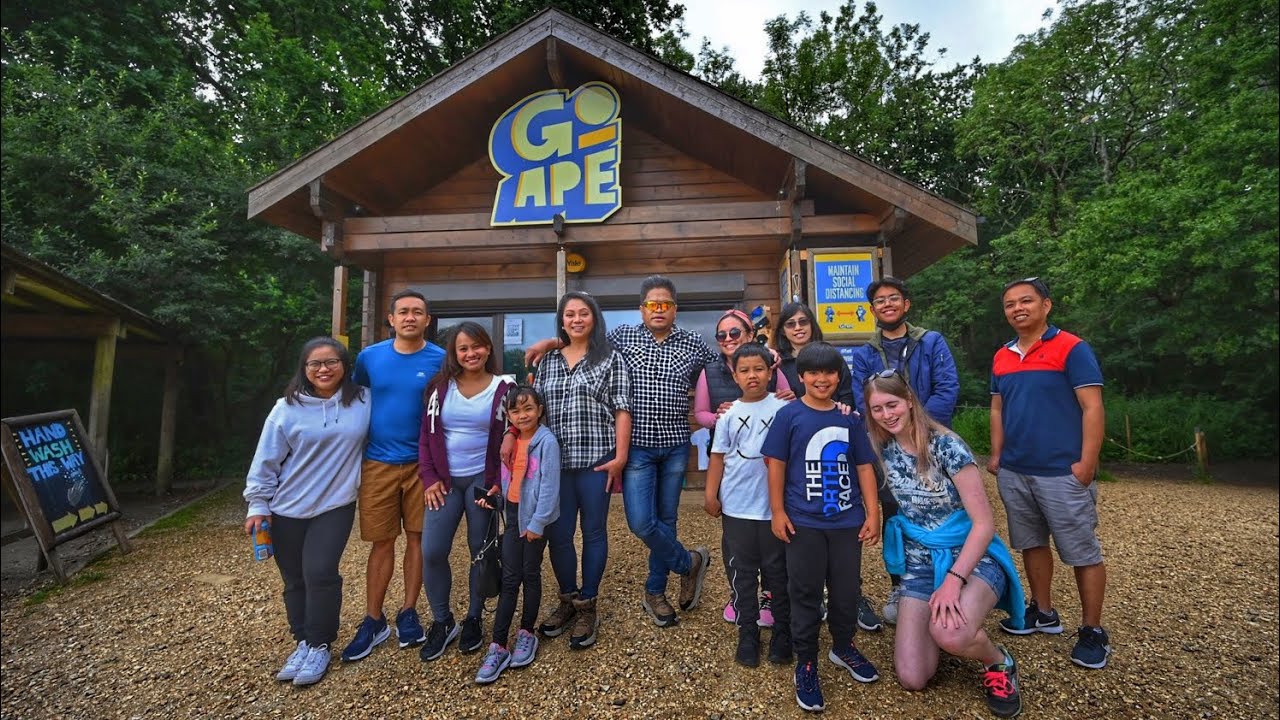 GoApe Adventure : Itchen Valley, Southampton - YouTube