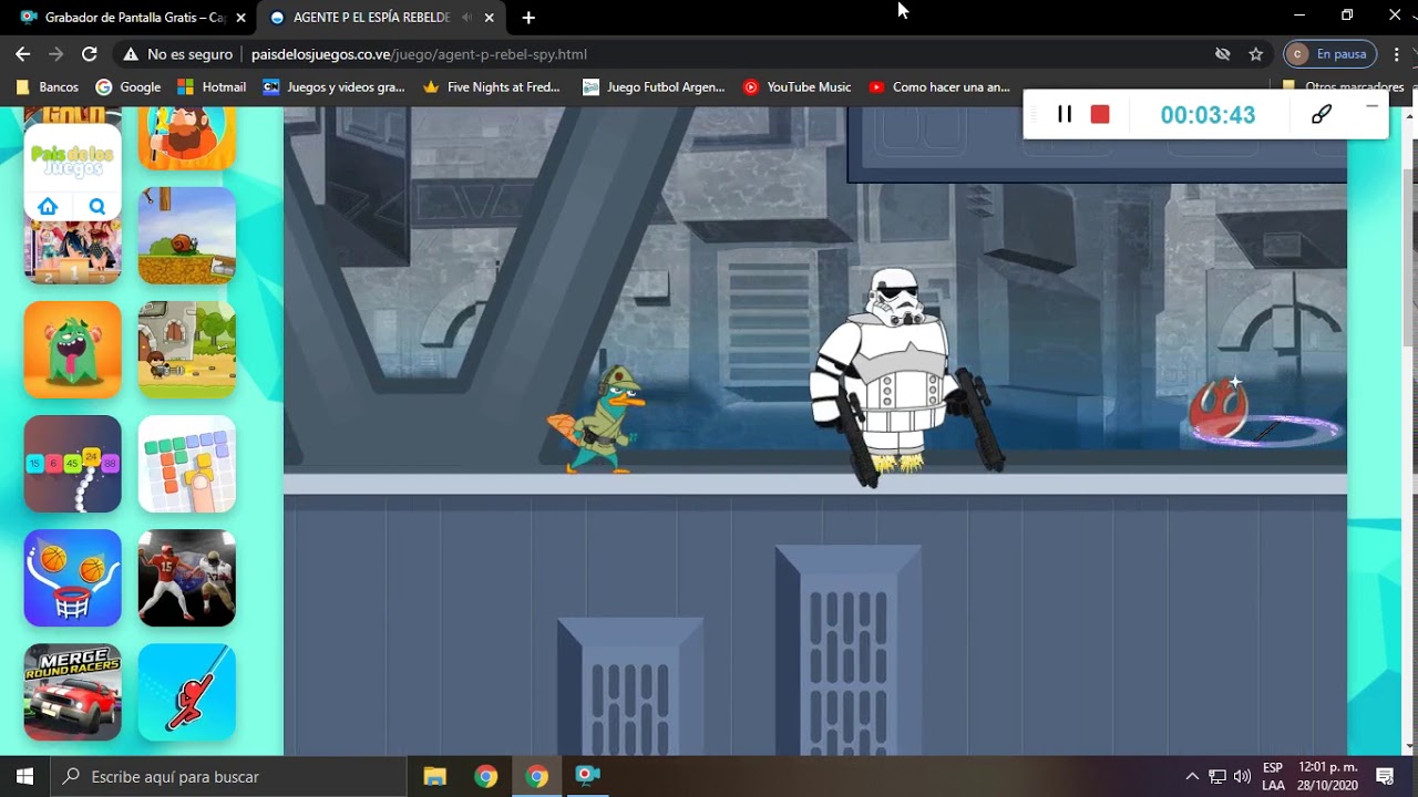 finas y fer mision espia - YouTube
