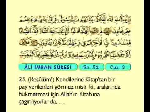 Fatih Çollak 3 cüz Komple Video Hatim