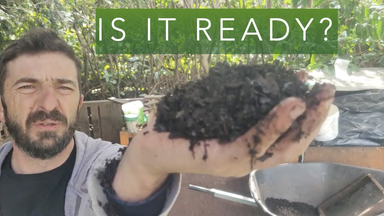 Compost after 4 months - YouTube