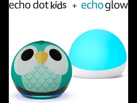 "Echo Dot (5th Gen) Kids Owl with Echo Glow: A Fun & Educational Smart ...