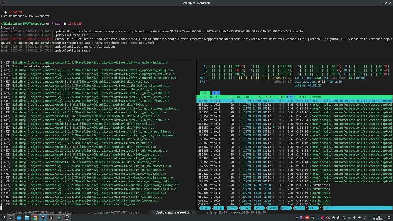 LVGL with Raylib on QEmu-ed Raspberry Pi OS (2nd preview) - YouTube
