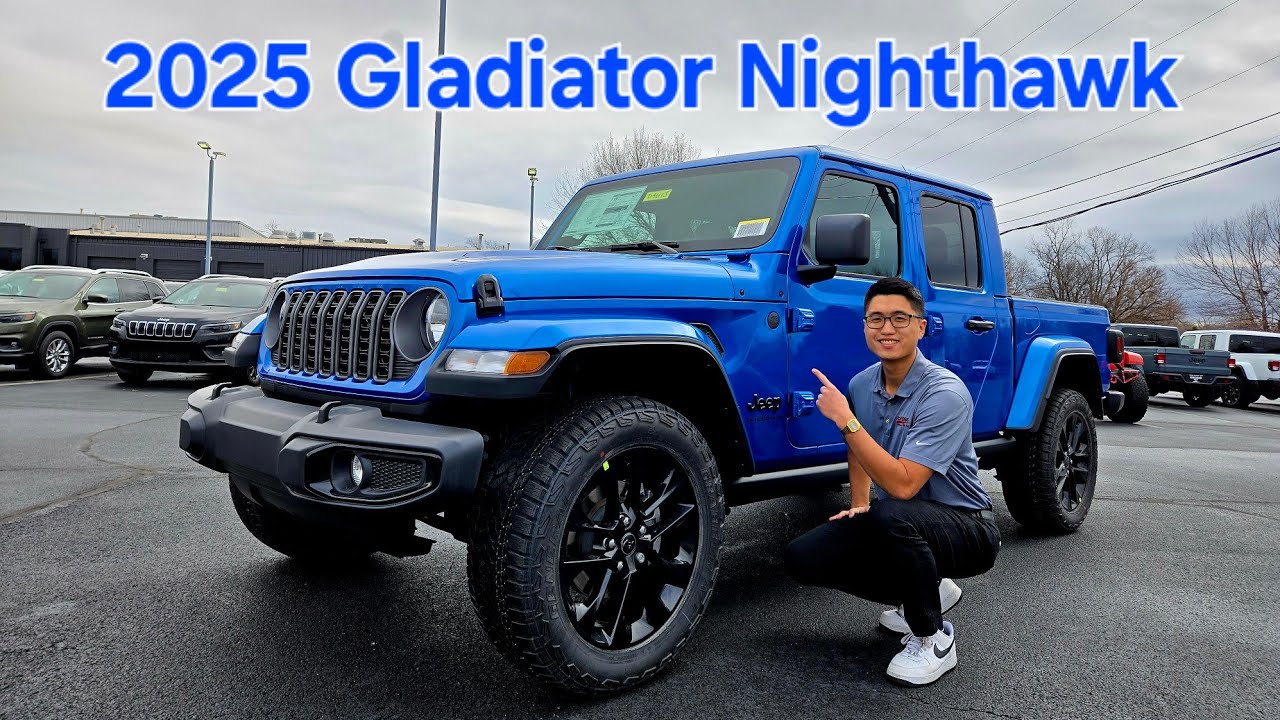 SOLD --- The PERFECT Mid-sized Truck? 2025 Jeep Gladiator Nighthawk in ...