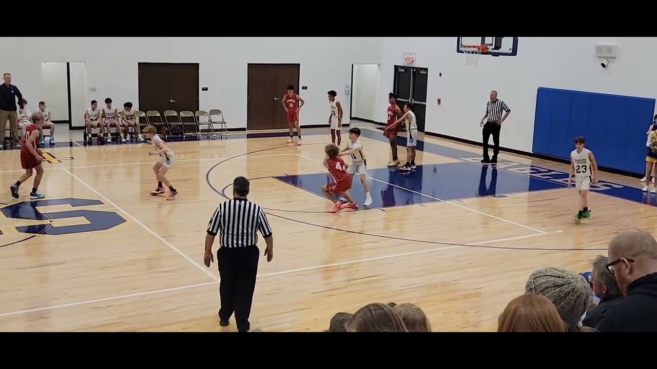 Ethan Rowe, 8th Grade, Vs ECS, 11/14 - YouTube