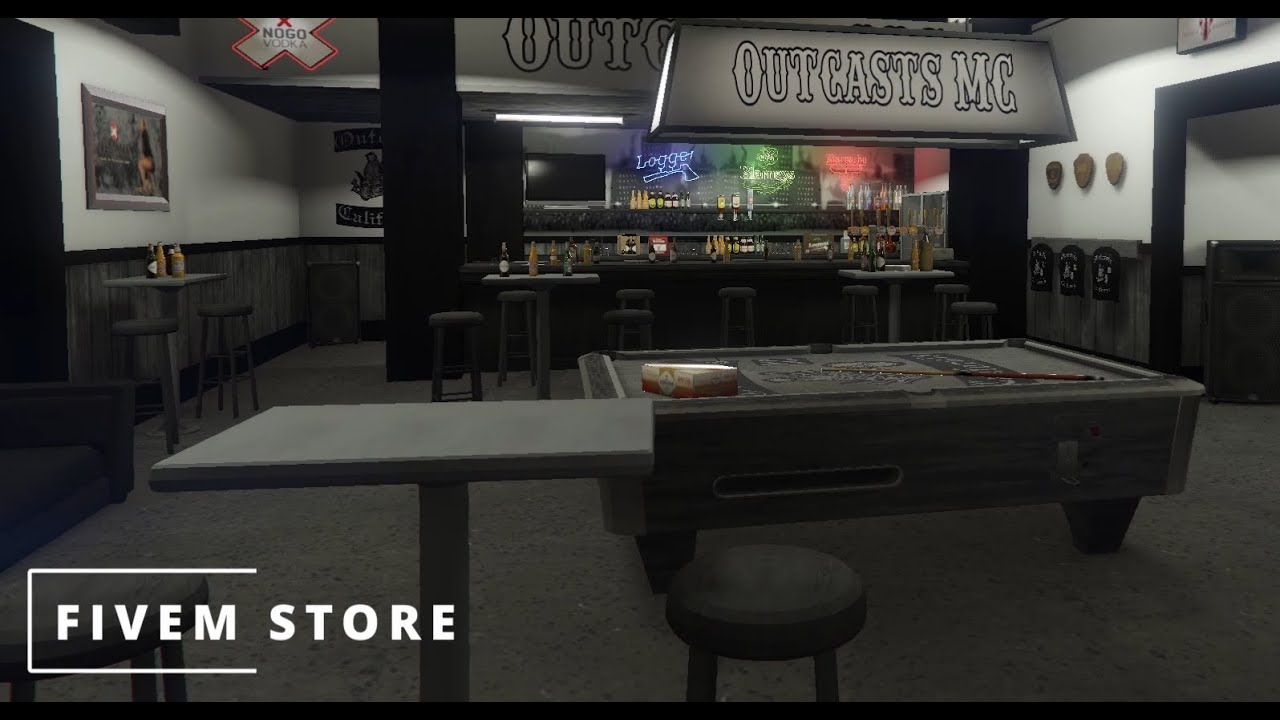 Mirror Park Clubhouse FREE FiveM GTA 5 MLO - YouTube