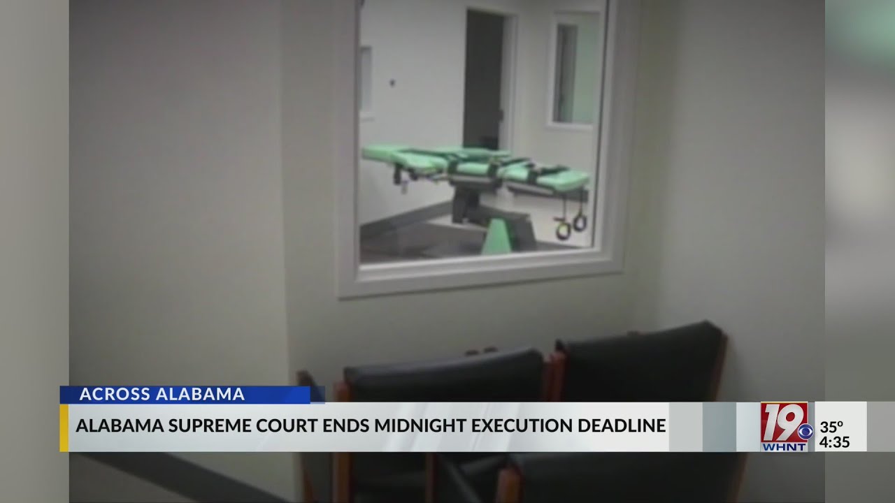 Alabama Supreme Court Ends Midnight Execution Deadline - YouTube