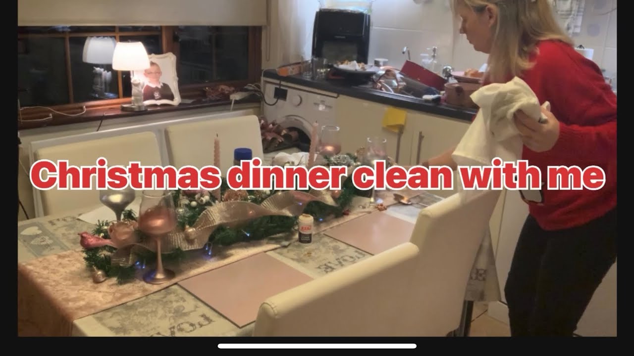 The aftermath of Christmas dinner #cleaningmotivation #homemaking - YouTube