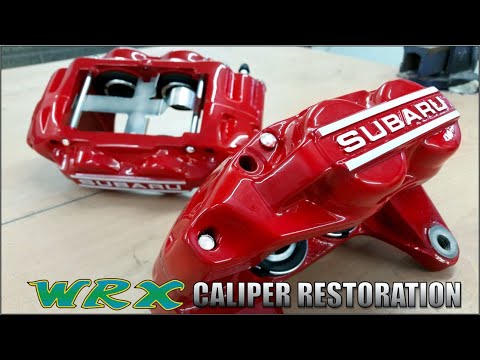 Subaru WRX Brake Caliper Perfect Restoration