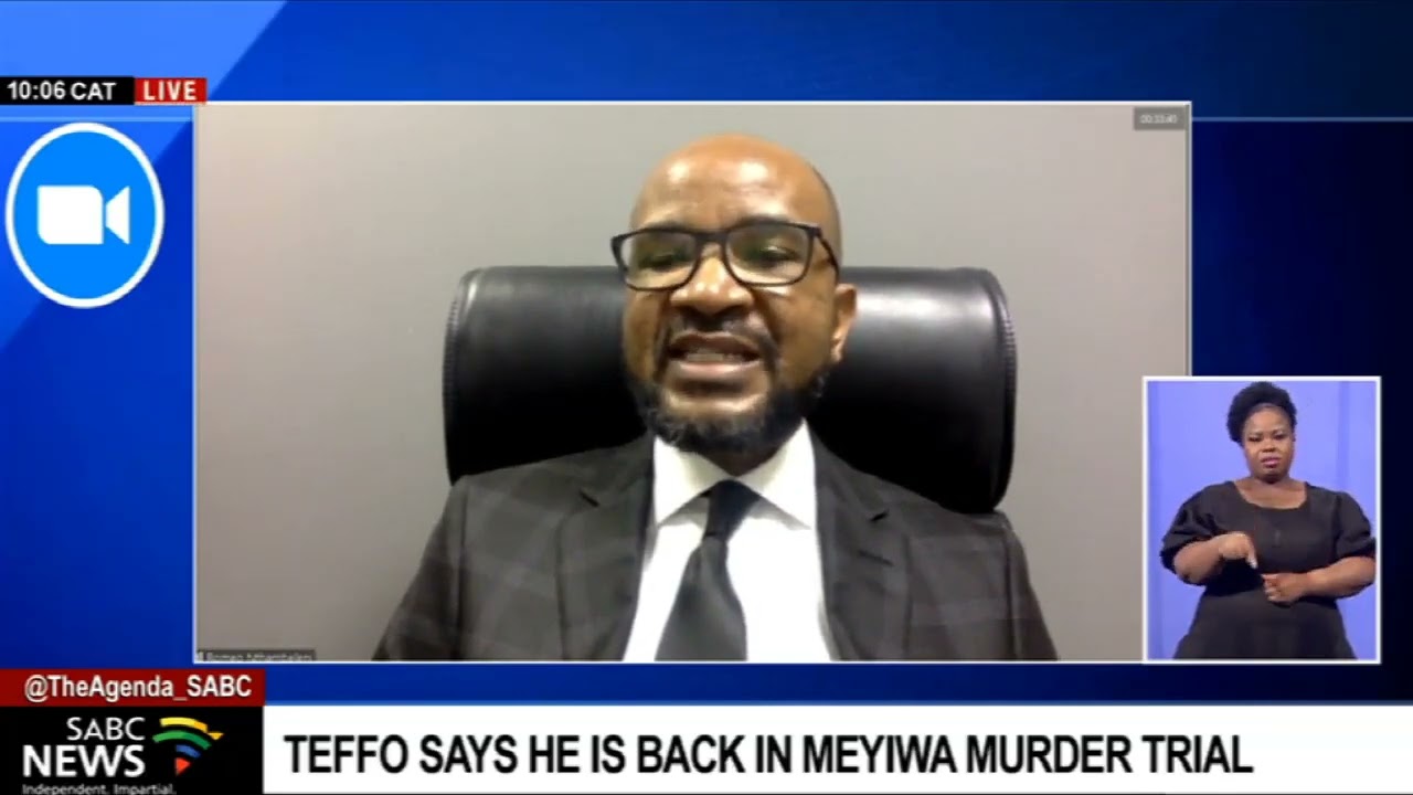 Advocate Malesela Teffo is now back on the Senzo Meyiwa murder trial ...