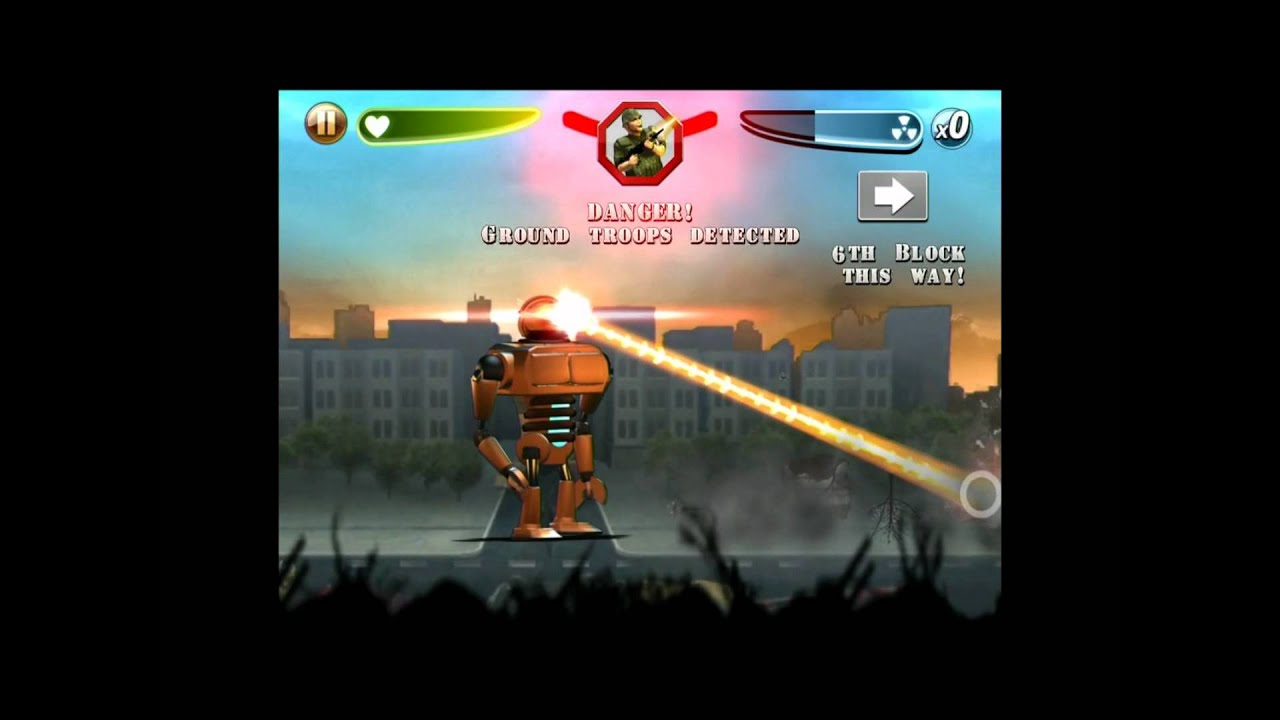 Robot Rampage HD - iPad 2 - US - HD Gameplay Trailer - YouTube