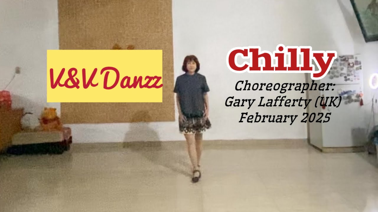 Chilly - Line Dance (Choreo : Gary Lafferty) - YouTube