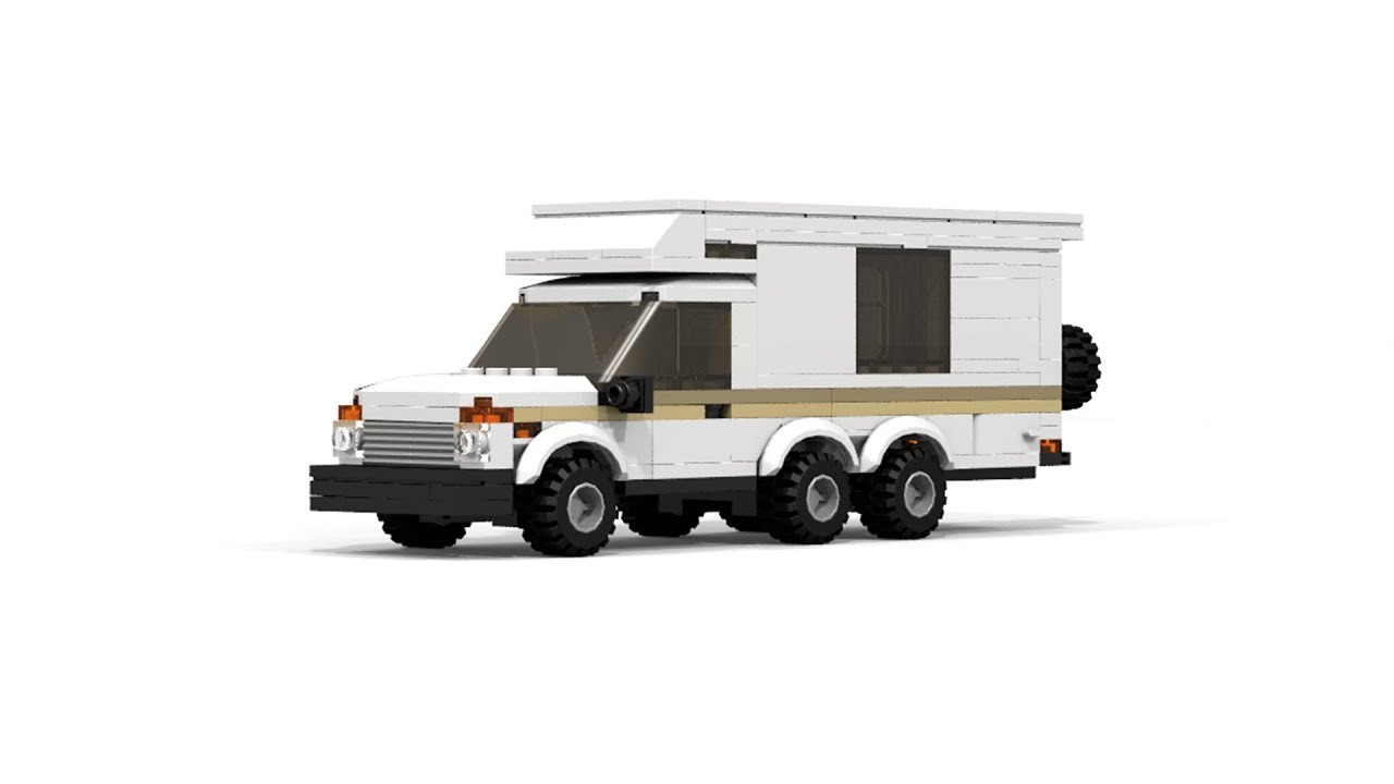 LEGO Vaz Niva Camper Tutorial - YouTube