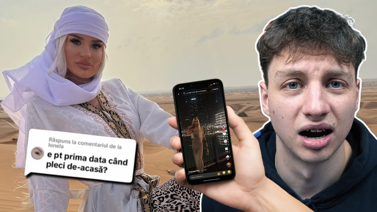 ANDREEA BLD IN DUBAI E AUR CURAT - YouTube