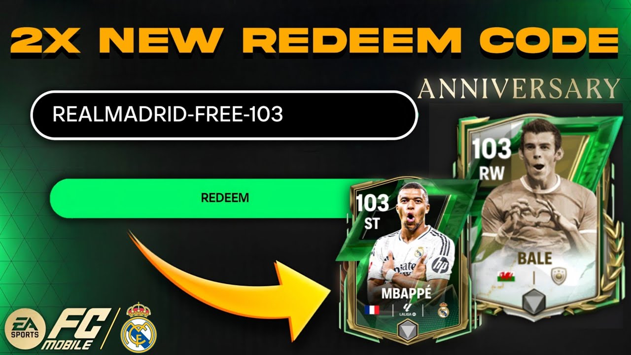 2x REDEEM CODE!! FREE 100 RATED FLASH SALE ANNIVERSARY EVENT FC MOBILE ...