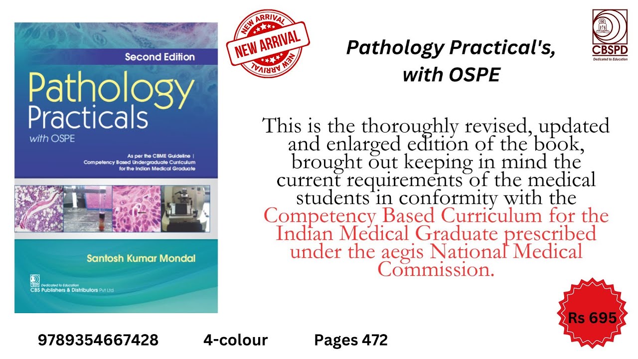 Pathology Practicals, with OSPE | CBS Publishers - YouTube