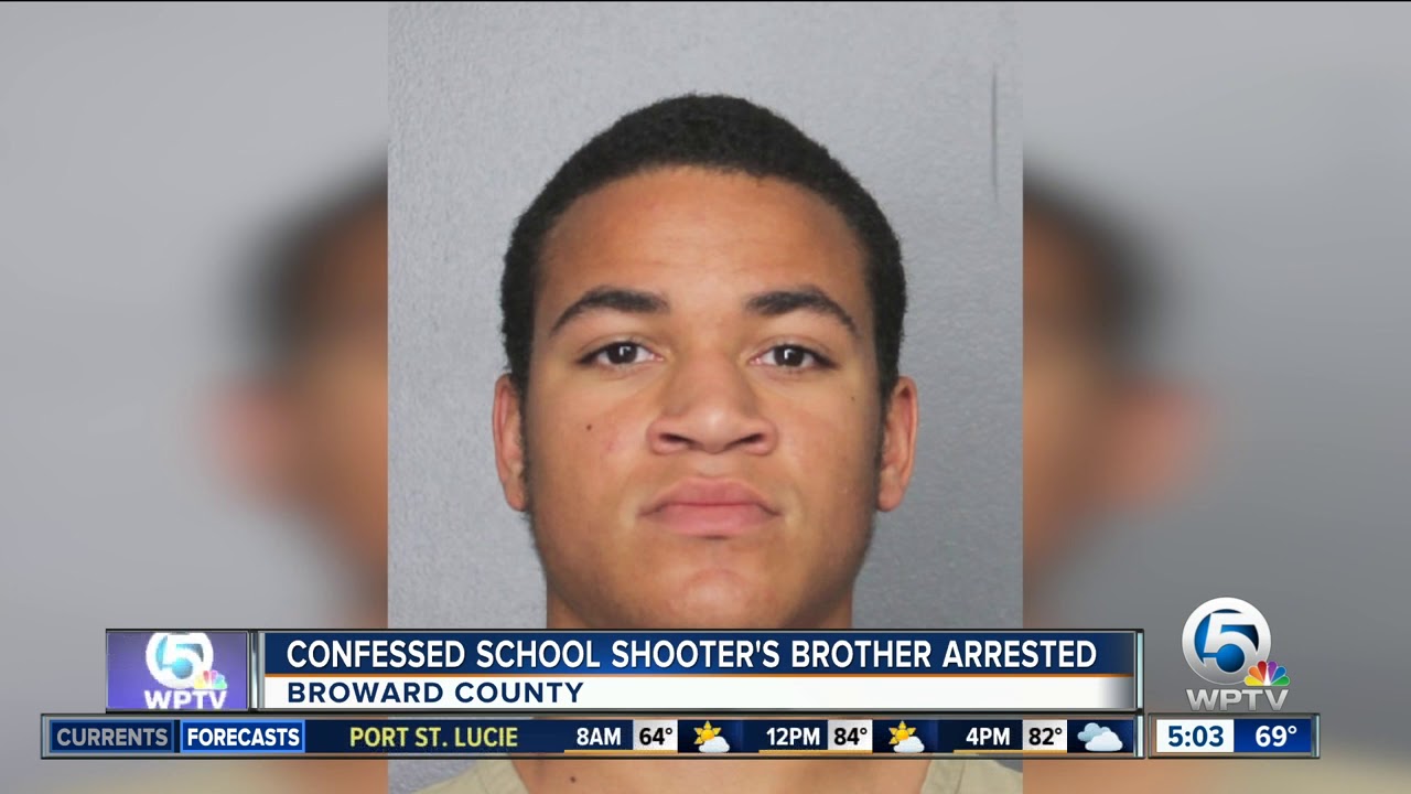 Nikolas Cruz's brother, Zachary, arrested at Douglas HS - YouTube