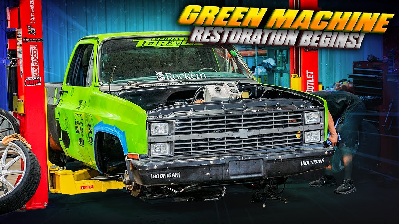 Green Machine Restoration // Classic C10 - YouTube