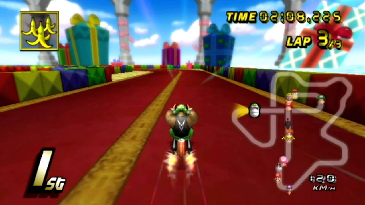 MKWii - Custom Funky Skin + Custom Position Numbers - YouTube