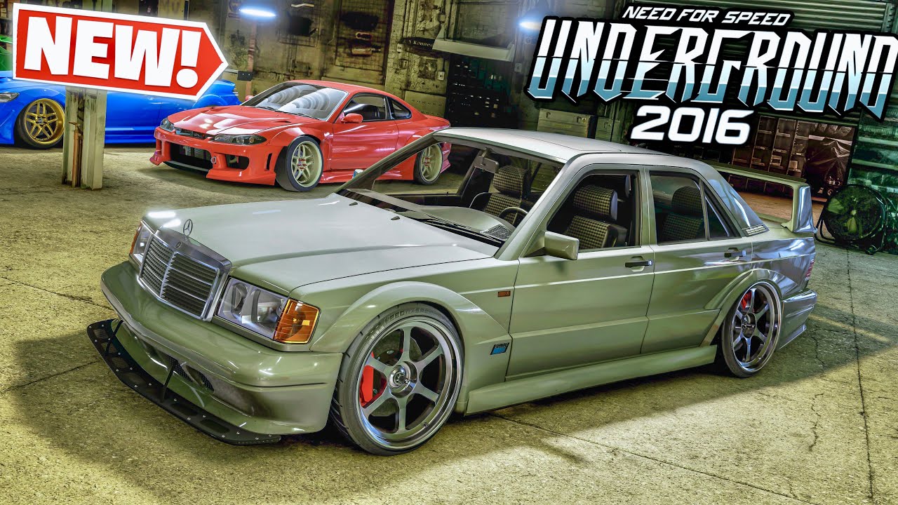 NFS ''UNDERGROUND'' 2016 | MINHA NOVA MERCEDES BENZ 190e, CARRO NOVO ...