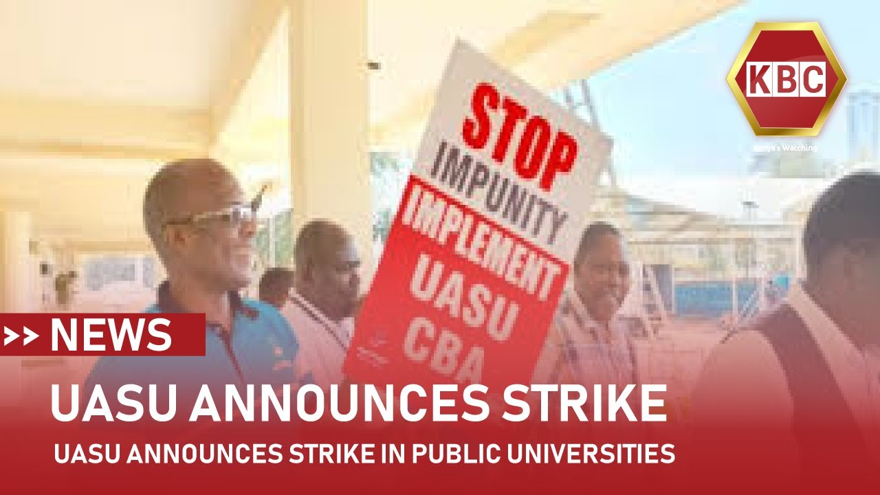 UASU announce strike in public universities - YouTube