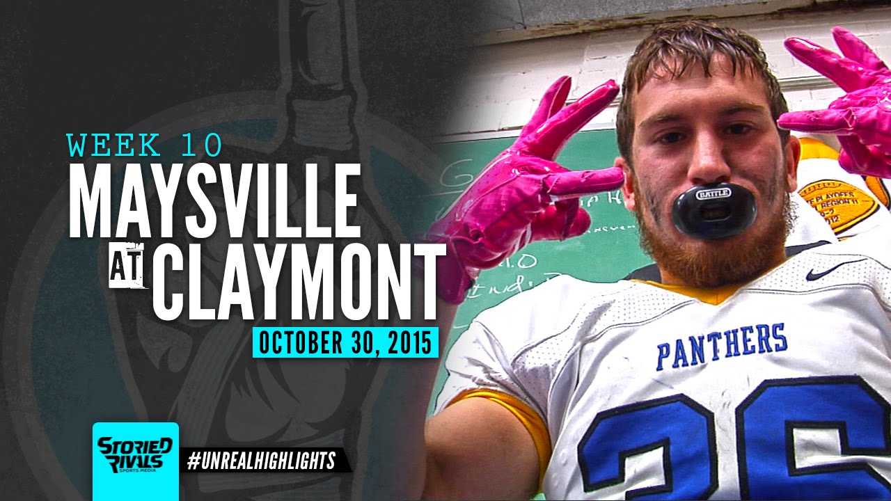 HS Football | Maysville at Claymont [10/30/15] - YouTube