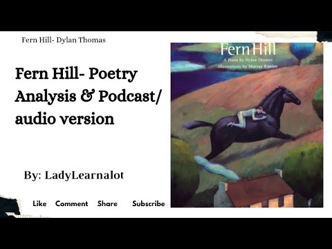 Fern Hill Poetry Analysis Grade 12 #poetry #analysis - YouTube
