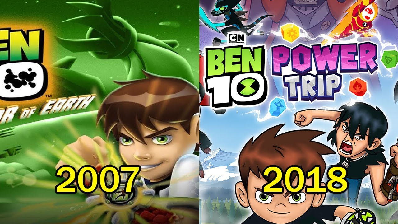 Evolution of Ben 10 Games (2006-2020) - YouTube