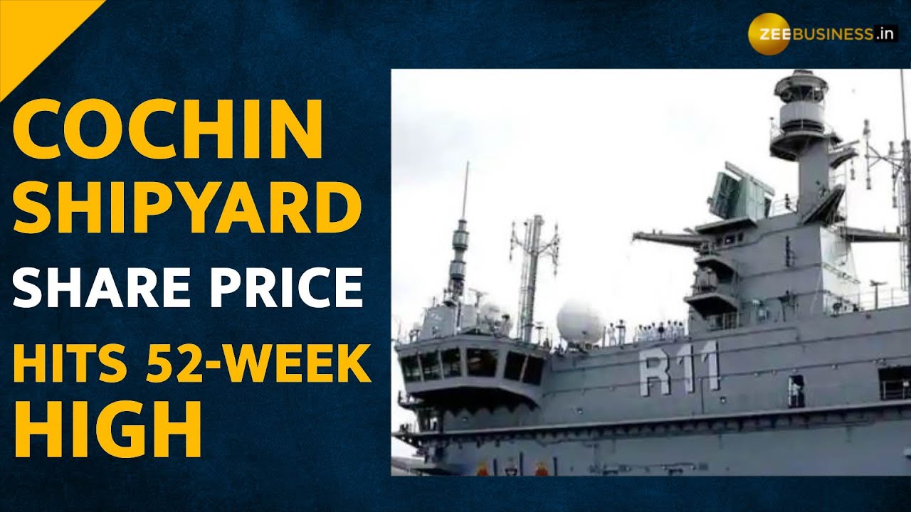 Cochin Shipyard share hits 52-week high as PM Modi commissions INS ...