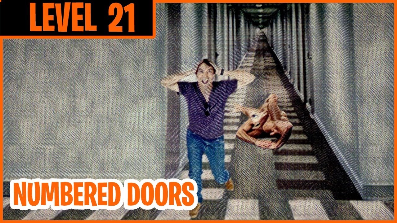 Backrooms - Level 21 - Numbered Doors - YouTube