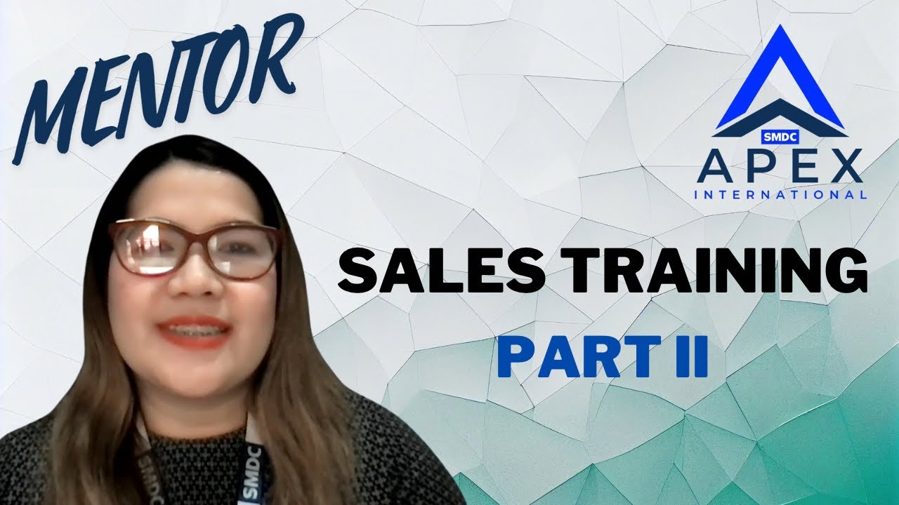 SMDC Sales Training Part II - International Manager Job ...