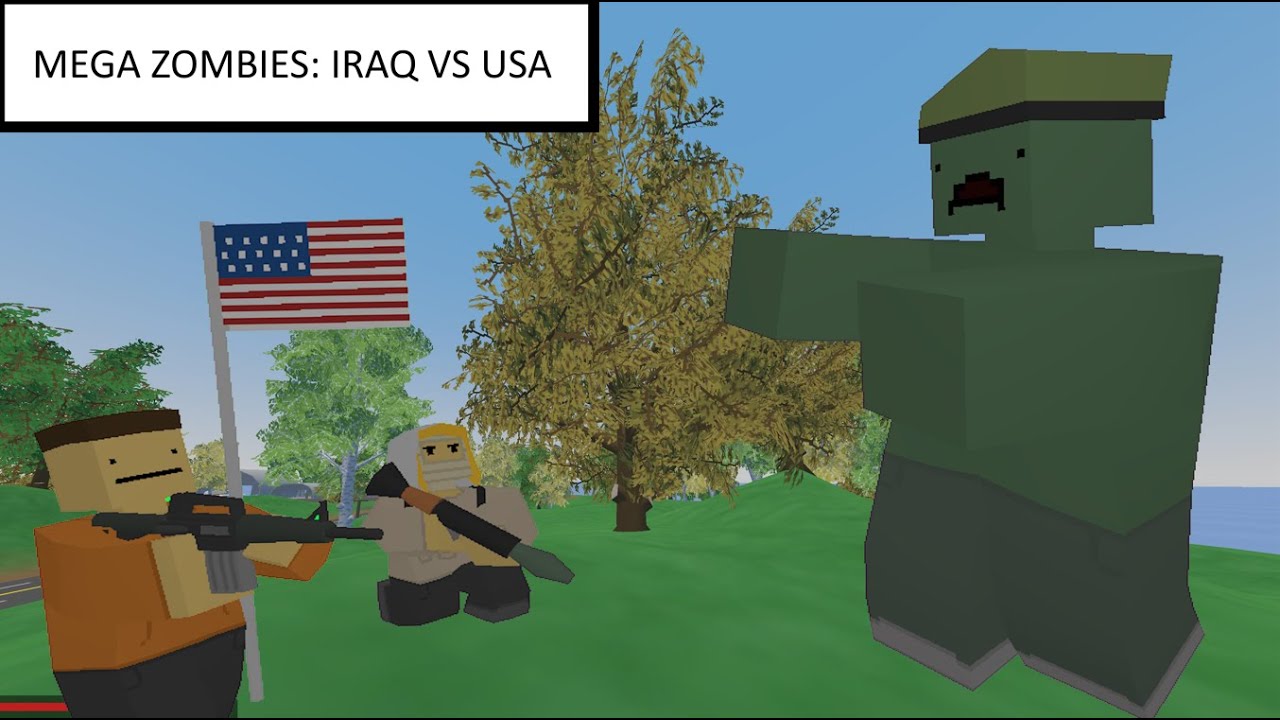 Mega Zombies US vs Iraq | Unturned | - YouTube