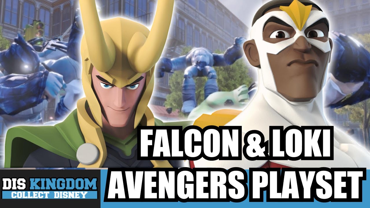 Disney Infinity 2 0 Loki & Falcon Avengers Playset Gameplay - YouTube