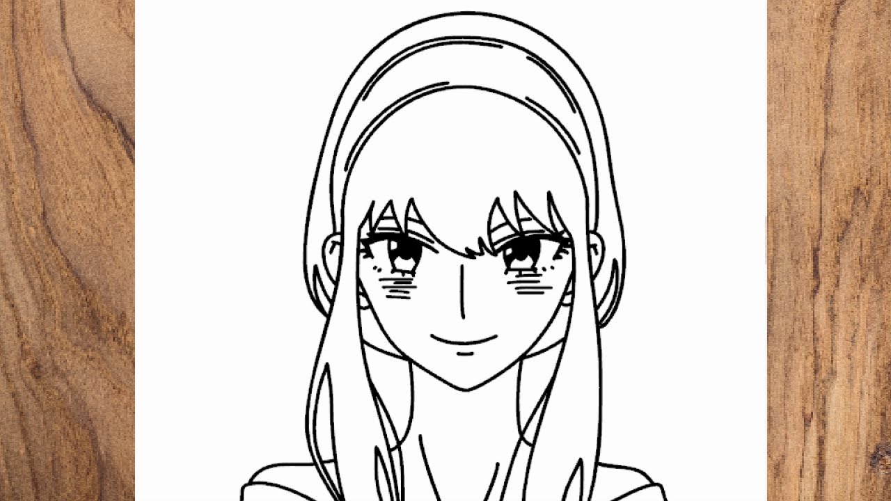 How to draw Yor Forger Spy x Family - YouTube