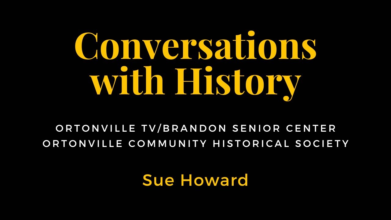 Sue Howard - Conversations with History - YouTube