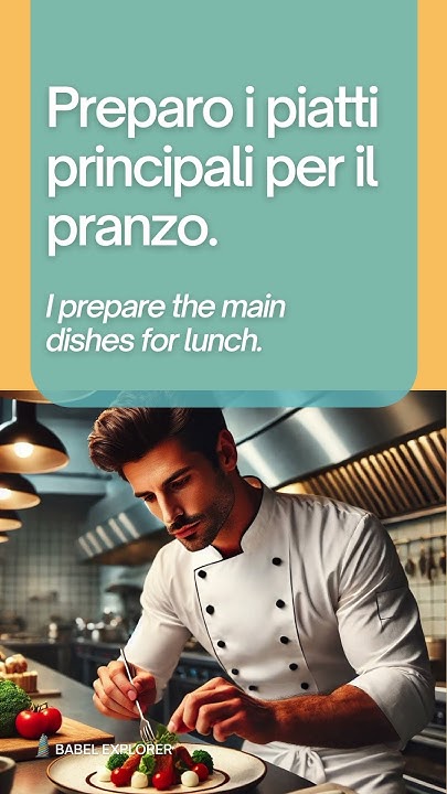 Talking about your daily routine in Italian【Learn Italian】 - YouTube