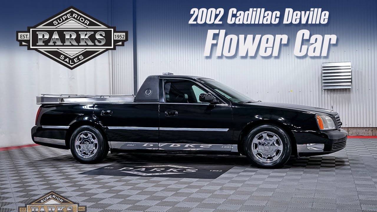 2002 Cadillac Deville Flower Car (2U275189) - YouTube