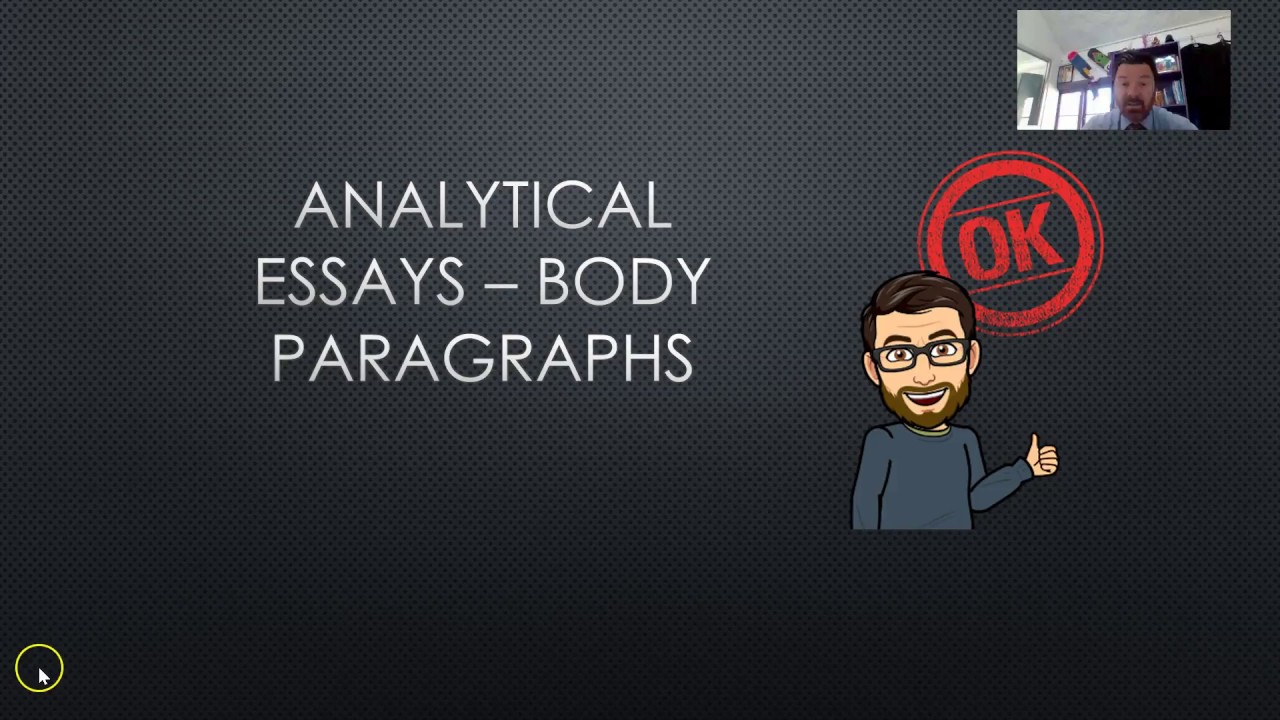 Body paragraphs - Analytical Essays - YouTube