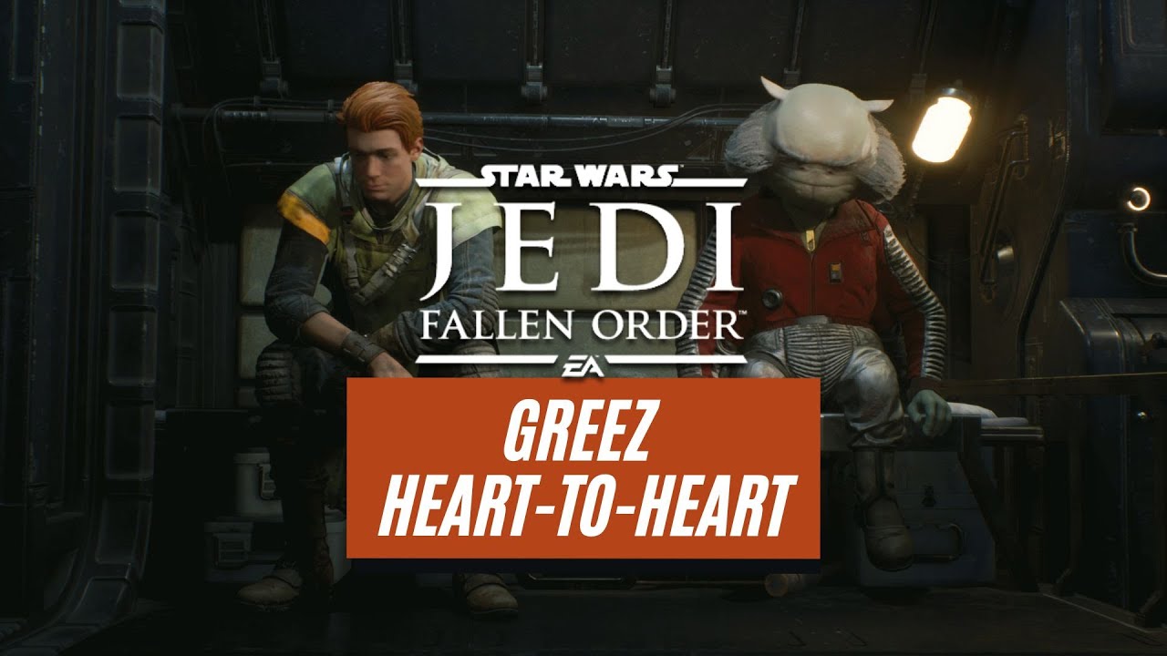 Star Wars Jedi Fallen Order: Greez Heart-to-Heart - YouTube