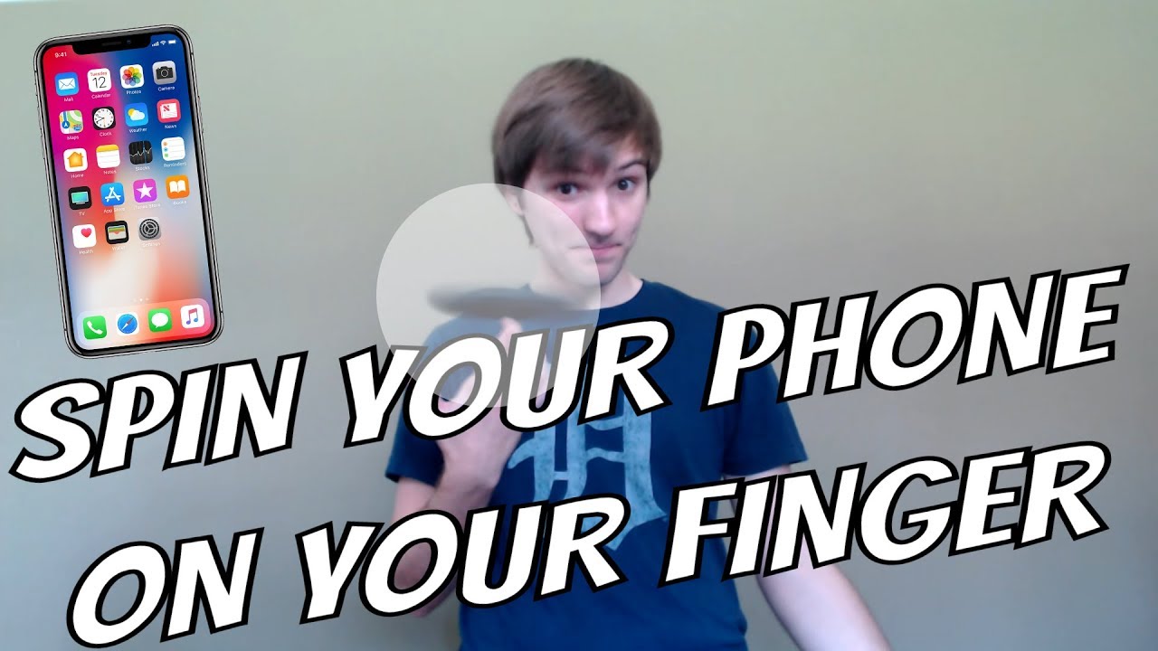 How to Spin Your Phone on Your Finger! (Step by Step Tutorial) - YouTube