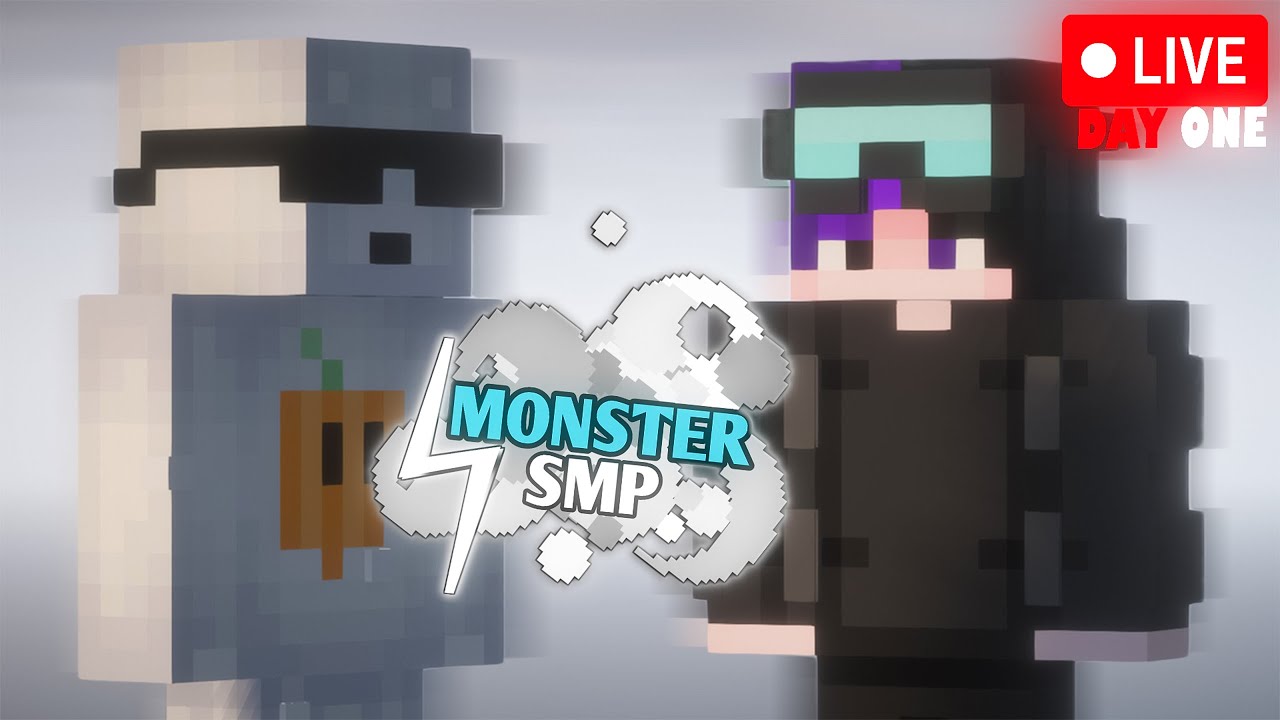 First Day In Monster SMP! Come Back - YouTube