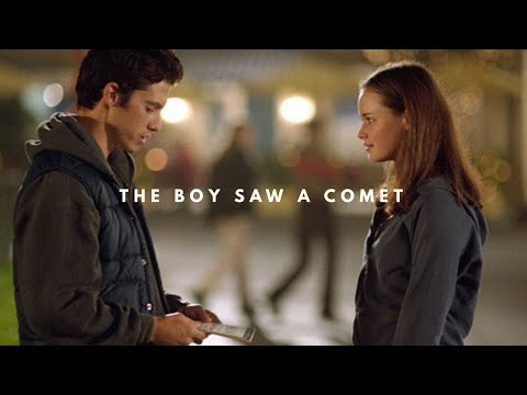 the boy saw a comet