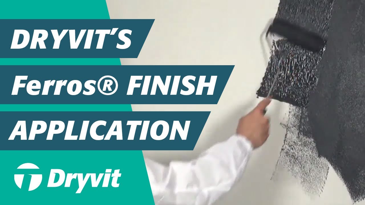 Dryvit's Ferros Finish Application - YouTube