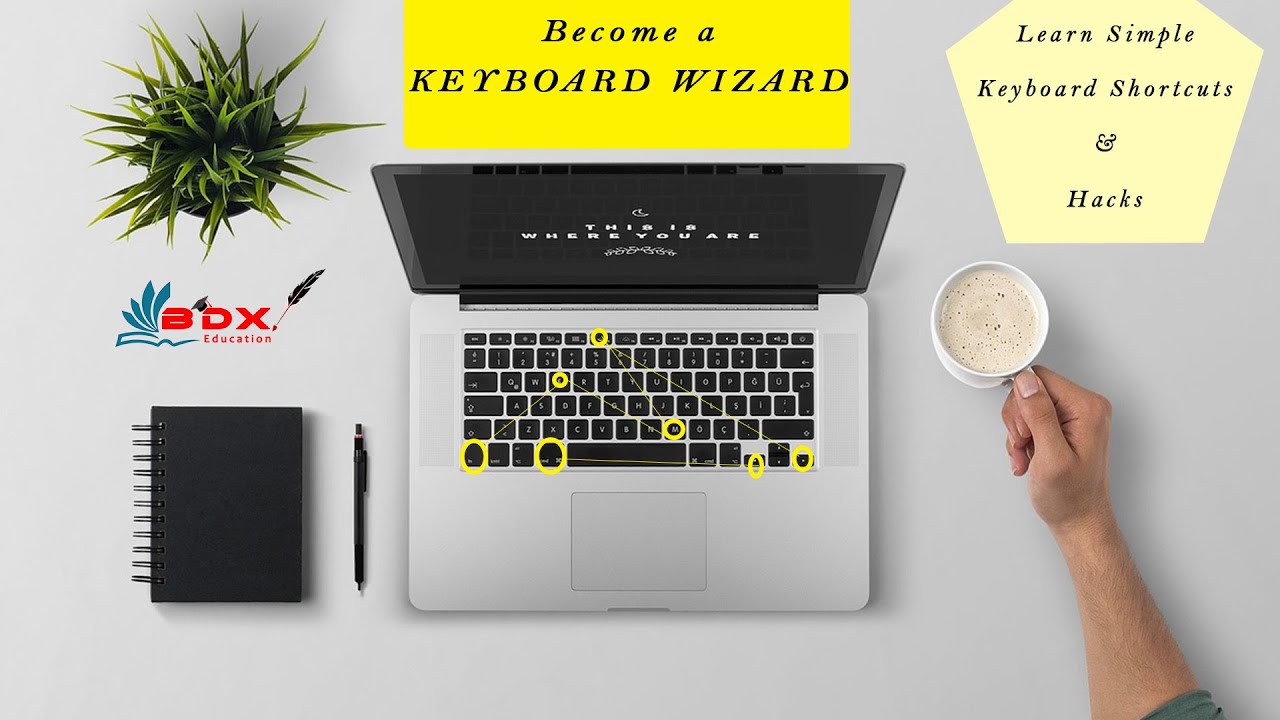 Become a Computer Wizard with Keyboard Shortcuts | Computer Skills ...