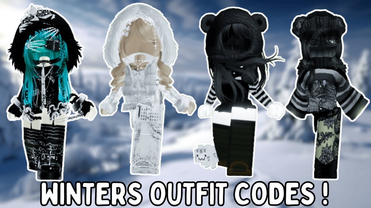 WINTER outfit codes for bloxburg&berry avenue! P4 - YouTube