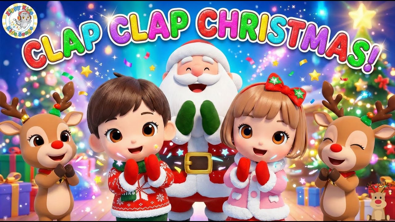 Clap Clap Christmas | Best Christmas Song for Baby & Kids | Zippy Kids ...