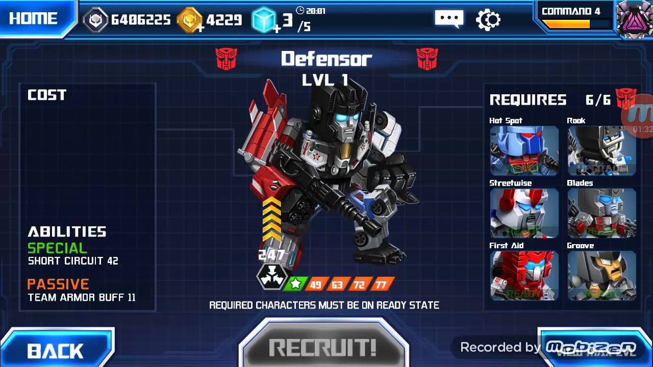 Transformers: Battle Tactics - Let's Build Defensor - YouTube